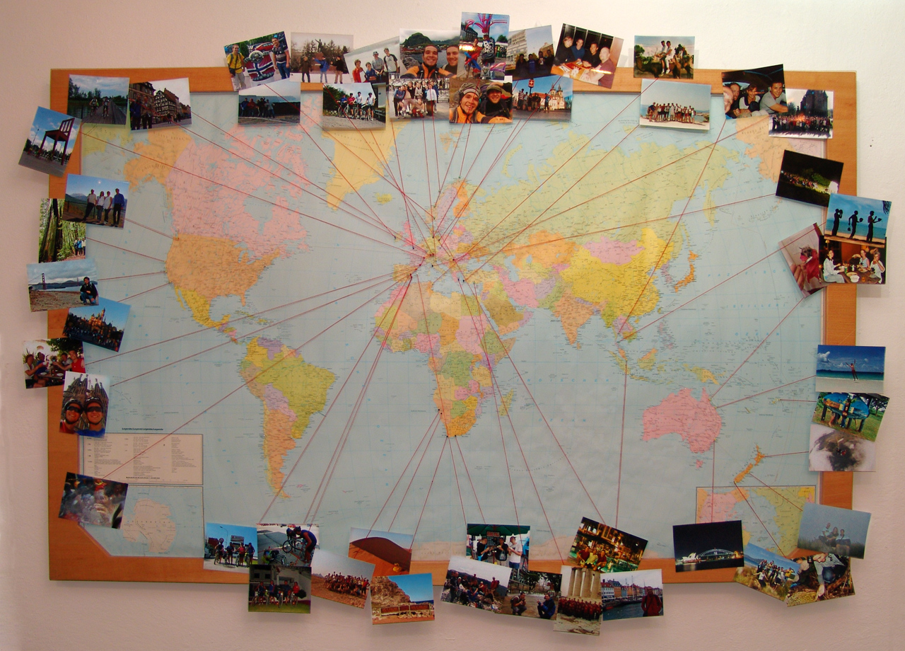 A Map Of Every Place I ve Visited Since 2004 Thinkoholic